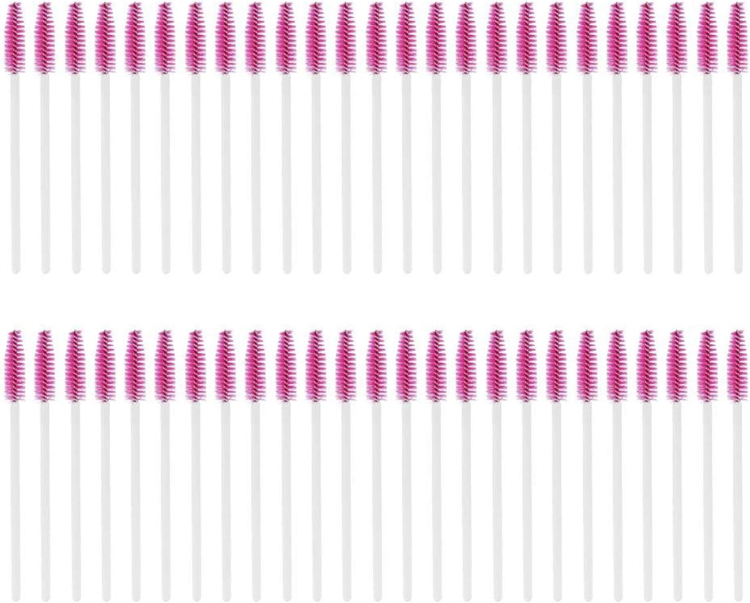 50Pcs/Set Eyelash Brushes Mascara Wands, Disposable Eyelashes Brush ...