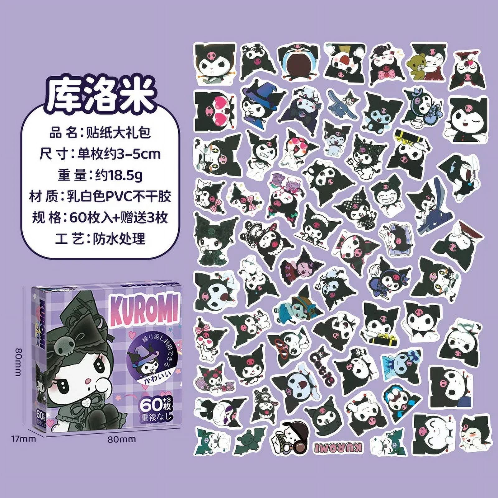 50Pcs/Set Kawaii Sanrio Stickers Cartoon Cute My Melody Hello Kitty ...