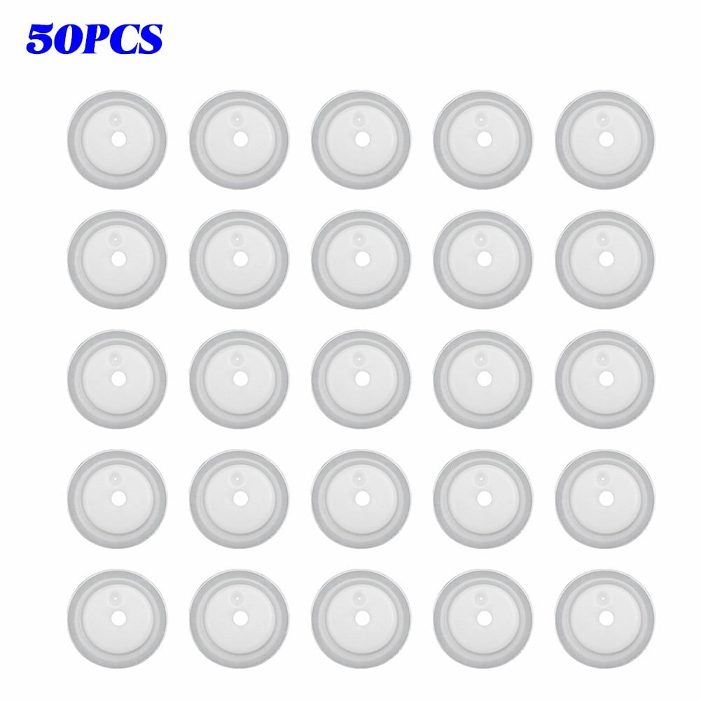 50Pcs/Set One-way Degassing PE Valve With Filter Exhaust Ventilation ...