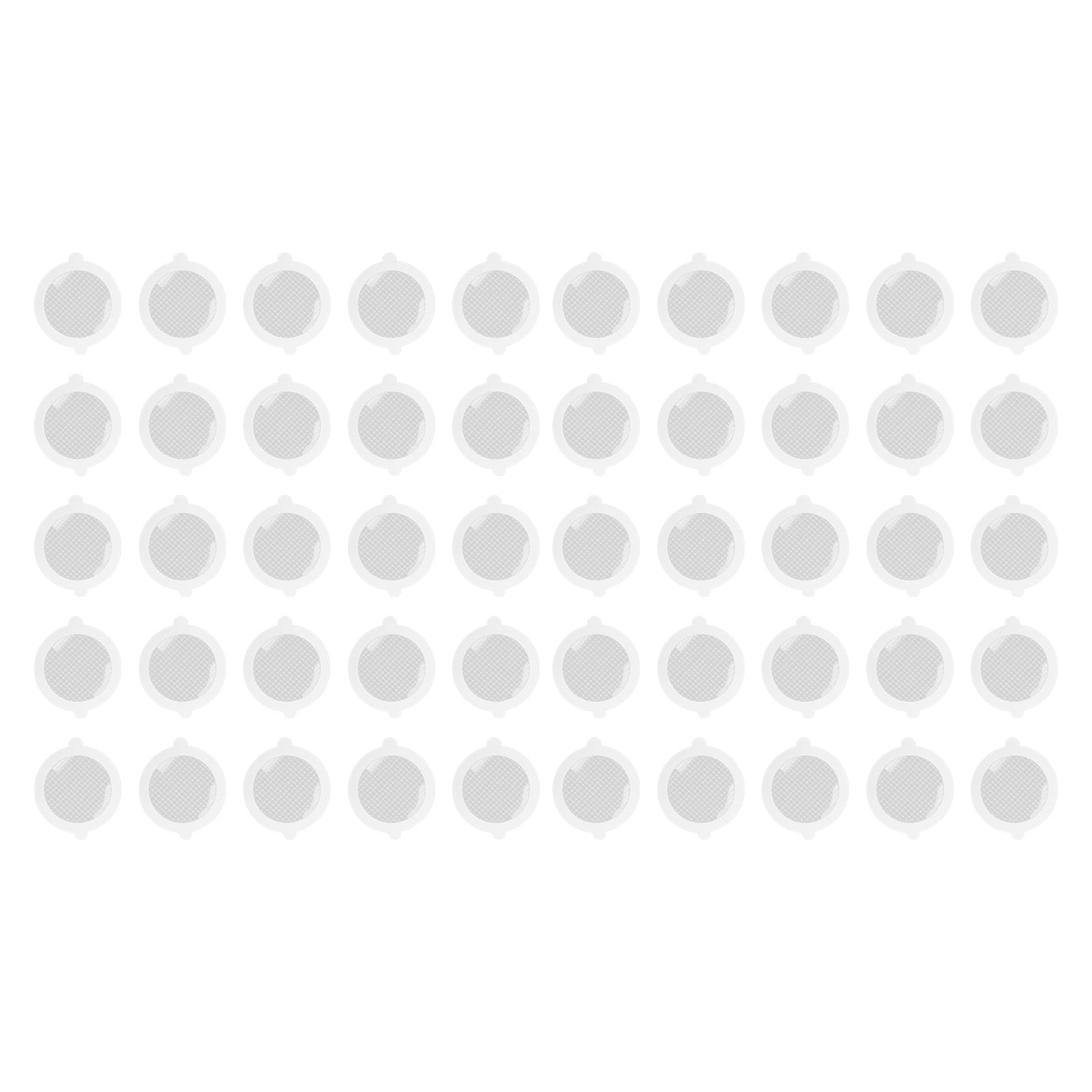 50Pcs Shower Drain Hair Catcher Fiberglass Practical Convenient Dense ...