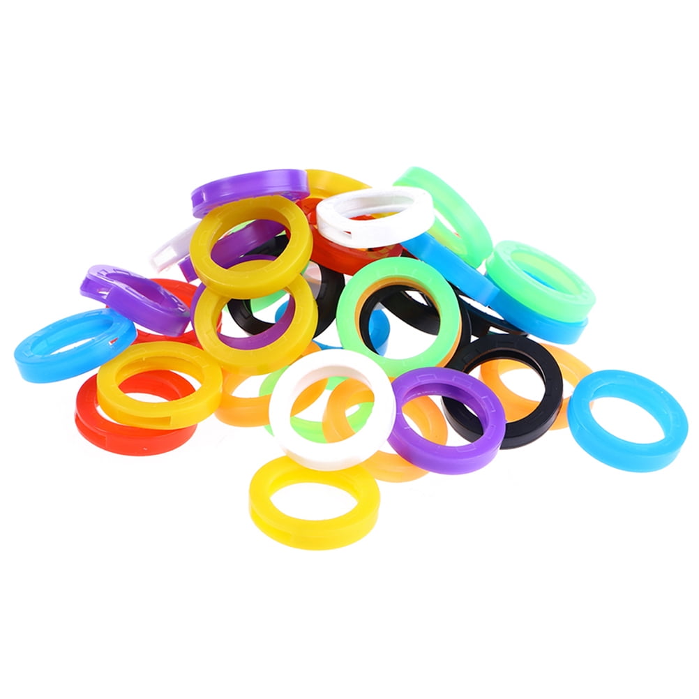RENACLIPY 50Set Key Protector Silicone Assorted Color Decoration Keys ...