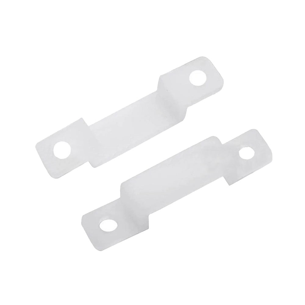 50Pcs Silicone Mounting Bracket Clip Fastener For Led Strip Light With ...