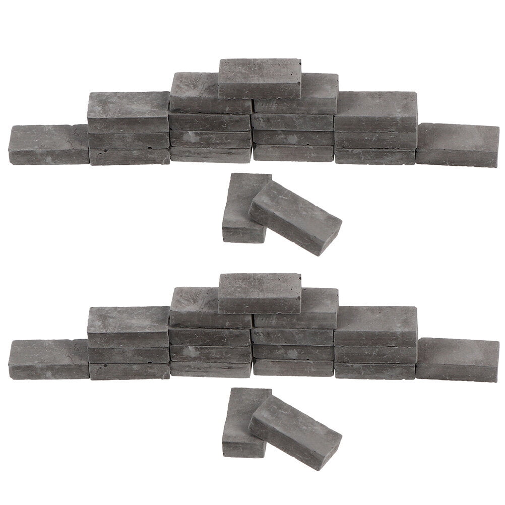 50Pcs Simulated Small Bricks Mini Brick Models DIY Miniature Bricks ...