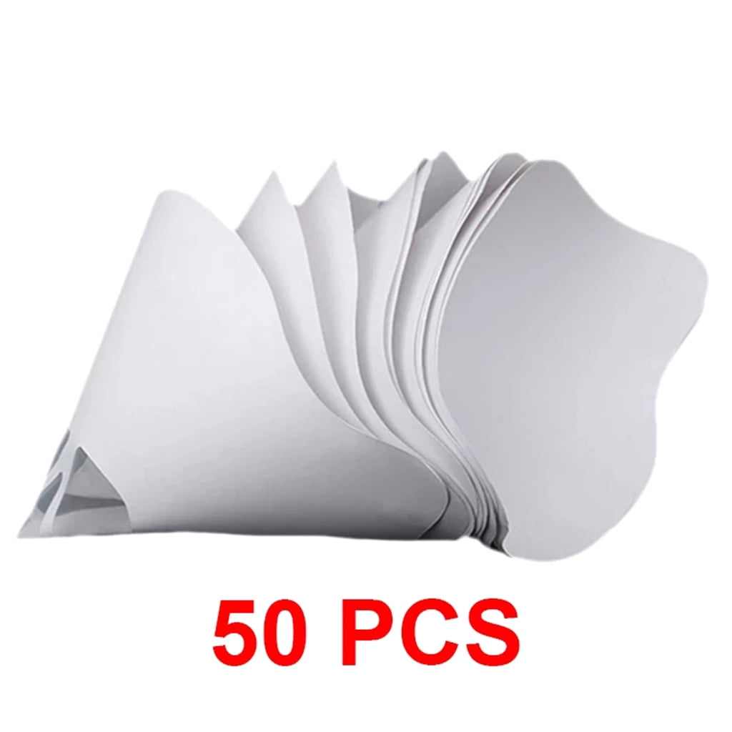 50Pcs Sla 3D Printer Filter UV Resin Filter White Paper Cup 3D Printer ...