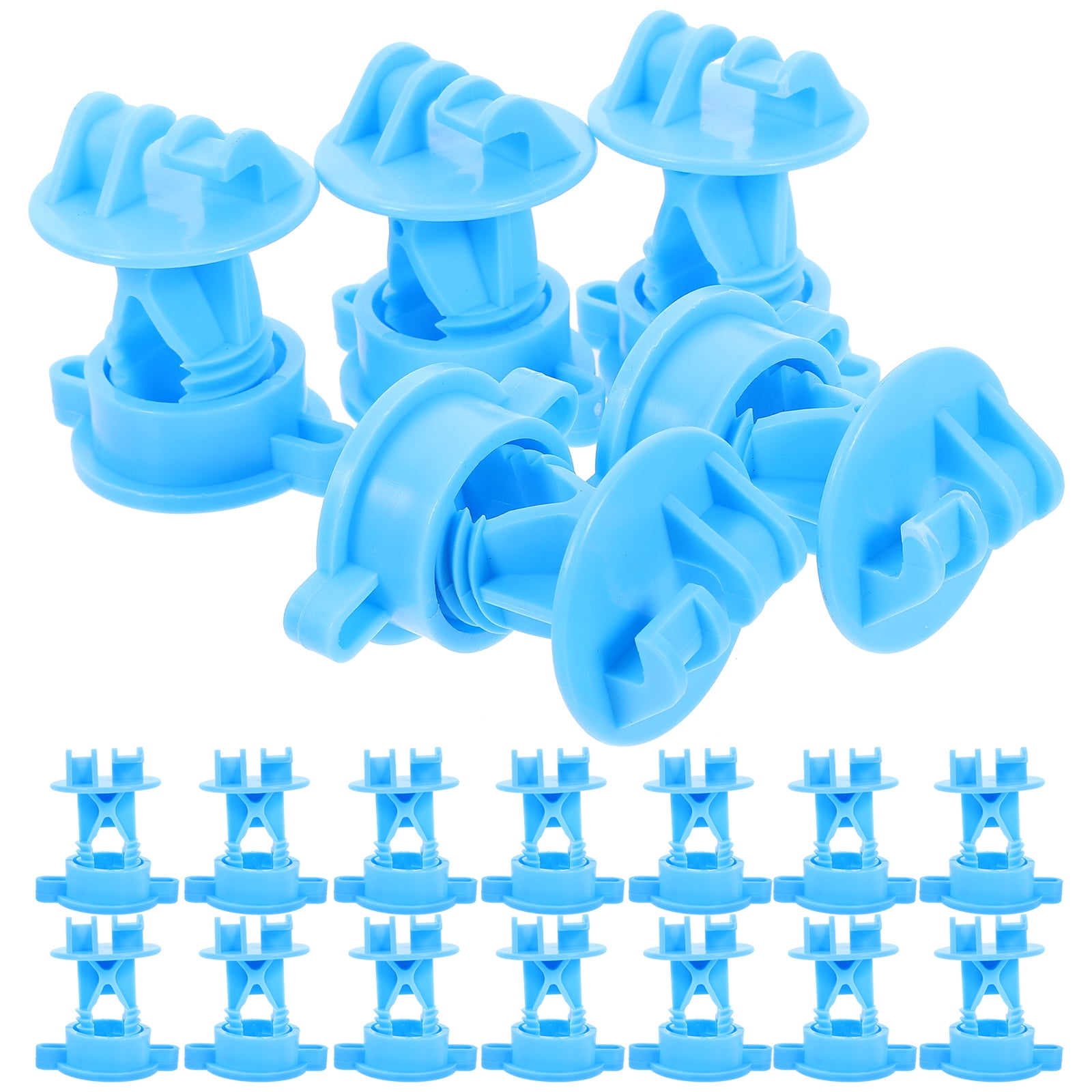 WRITWAA Fence Insulators Blue 50Pcs 2.3x1.9x1.5In - Walmart.com