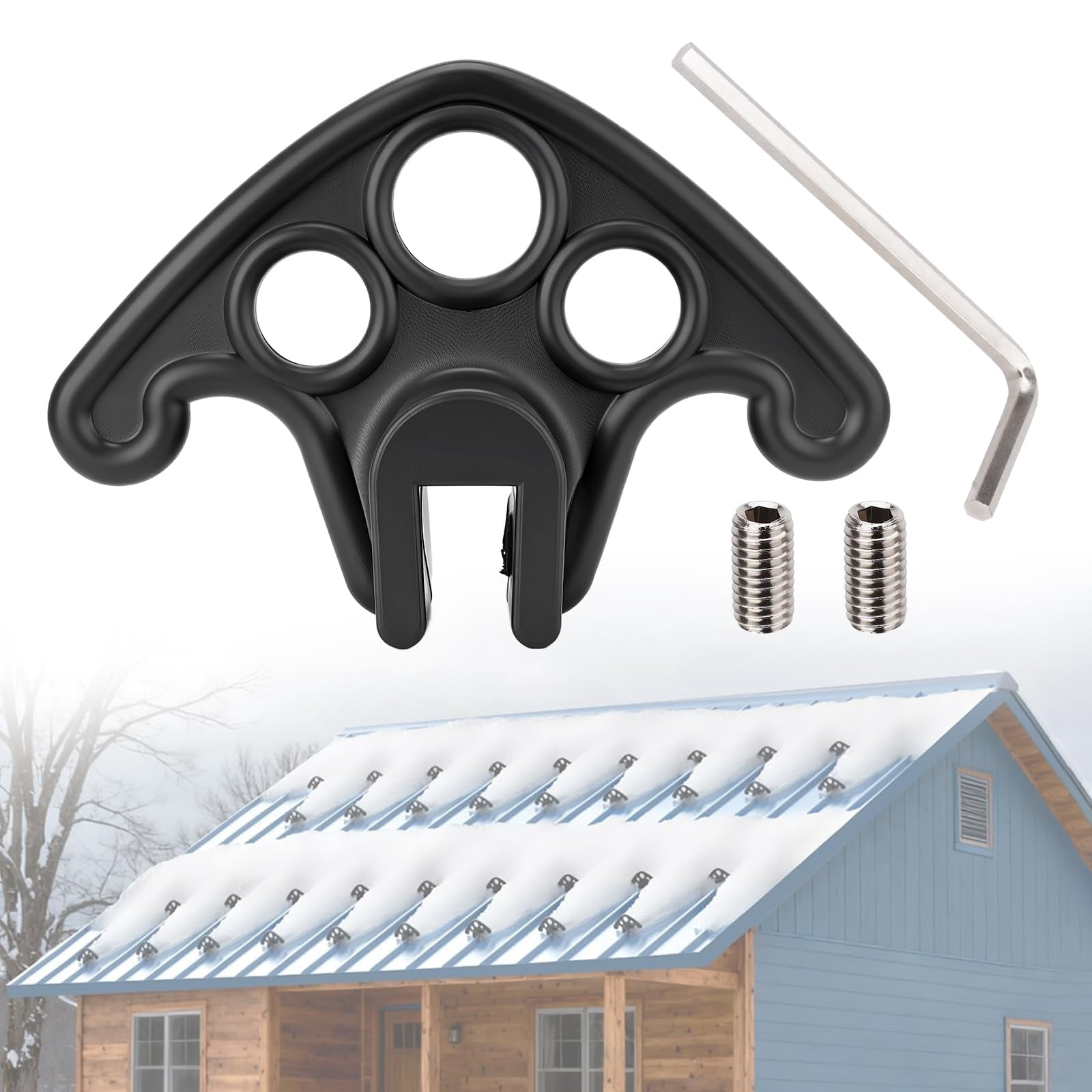 50Pcs Snow Guards Stops Ice Guards Compatible with Metal Roofs ...