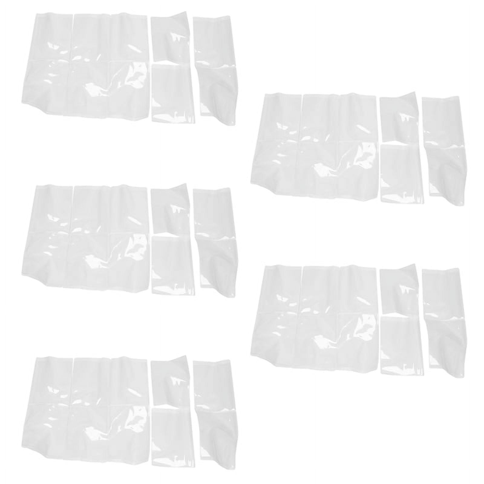 50Pcs Soft Clear Plastic Card Sleeves Protectors, for ID Cards, Band ...