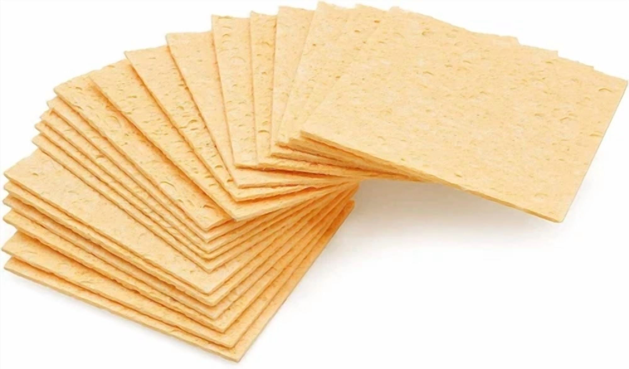 50Pcs Soldering Iron Cleaning Sponge Solder Welding Cleaning For ...