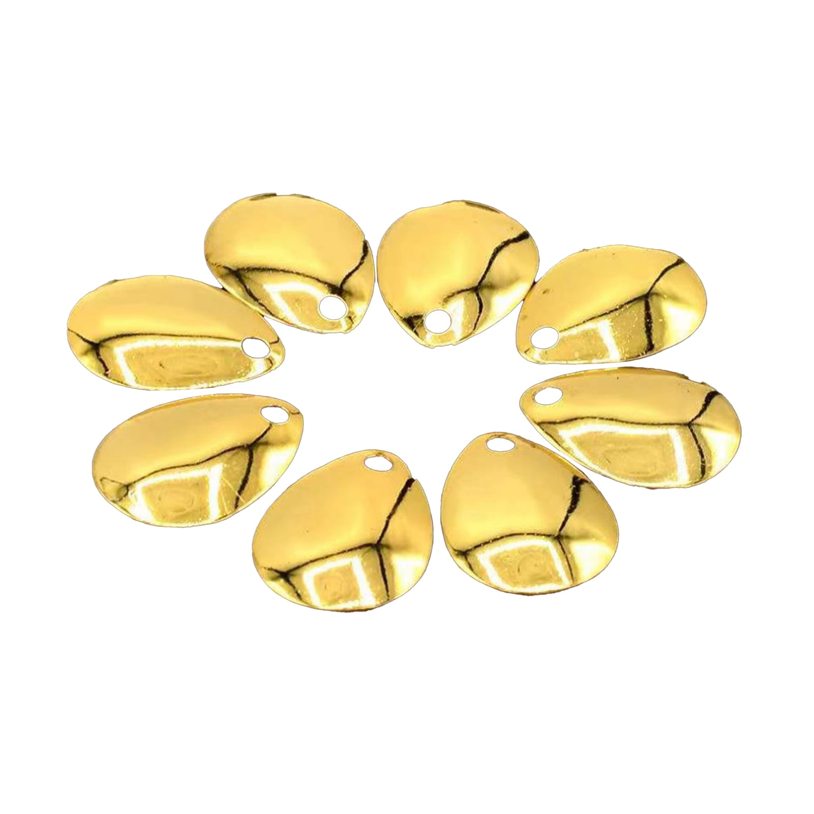 50Pcs Spinner Blades Bright Color Easy Spin Smooth Finish Wide ...