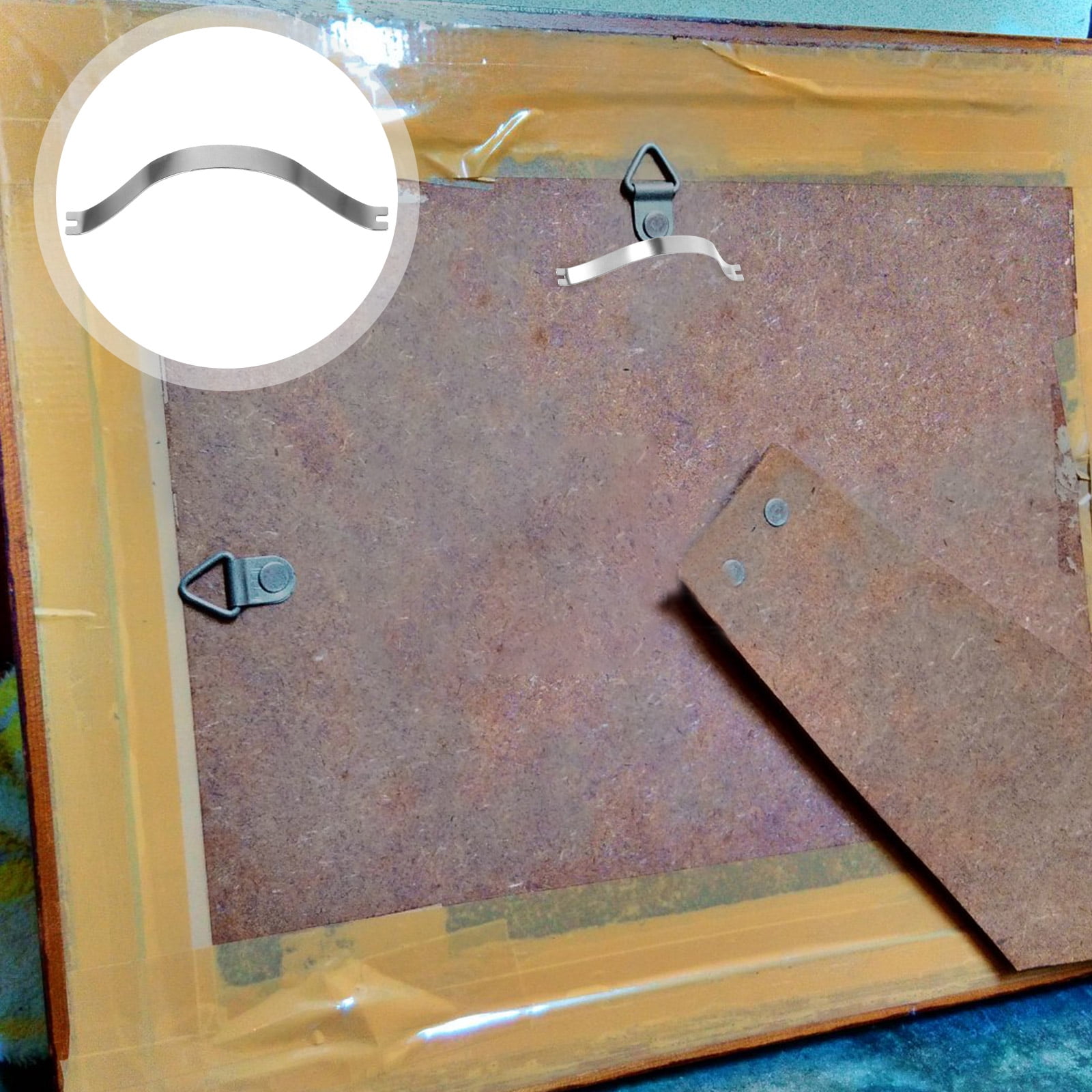 50Pcs Spring Clips for Photos Frame Picture Frame Backing Clips Photo ...