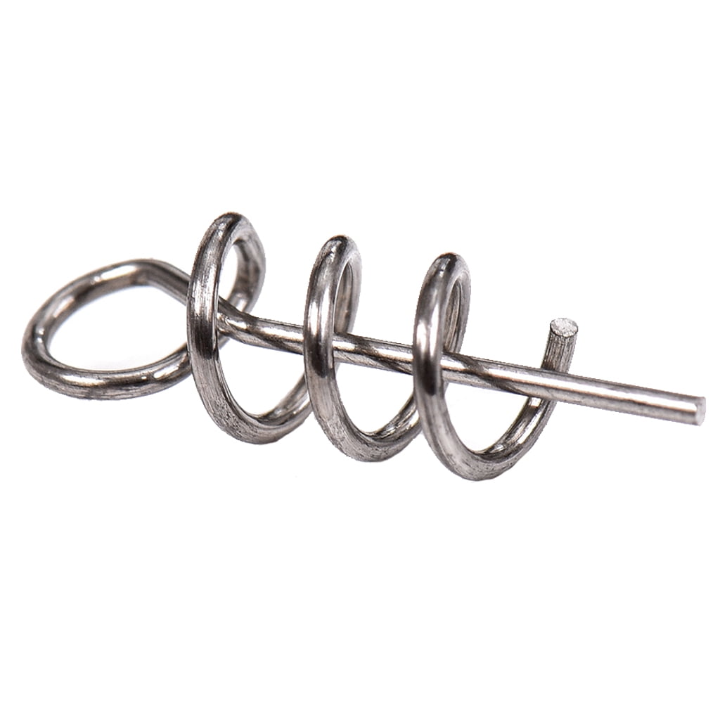 50Pcs Spring Lock Pin Fishing Pin Screw Crank Hook Spring Twist Lock ...