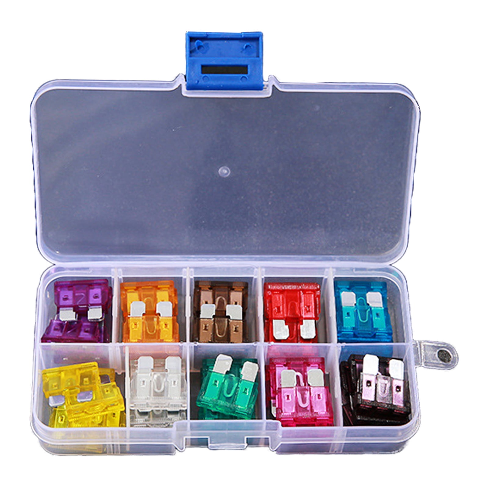 50Pcs Standard Car Fuses Assortment Replacment Automotive Fuses for Car ...