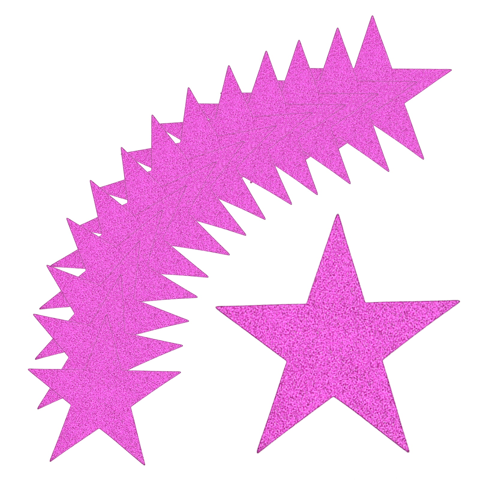 50Pcs Star Cutouts Paper Five Star Confetti Cutouts for Birthday Party ...