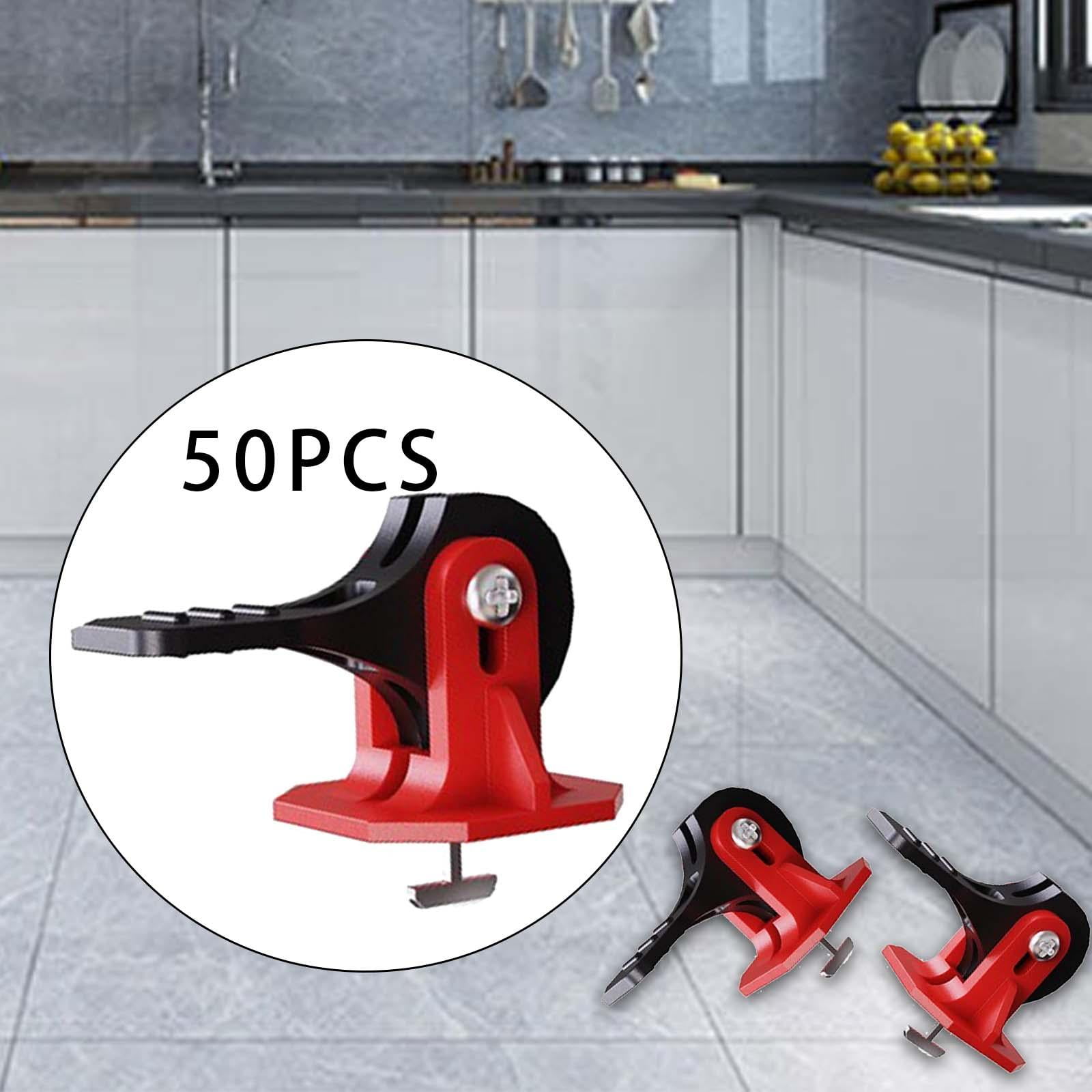 50Pcs Tile Leveling System Tile Leveler Adjuster Sturdy Leveling ...