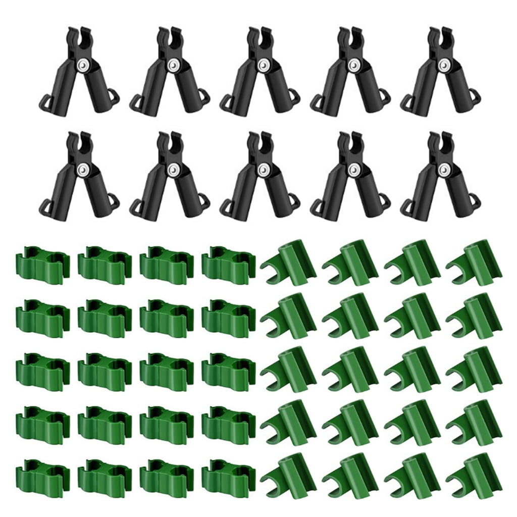 50Pcs Trellis Clip Rotatable Rod Connectors for Tomato Cage Plant ...