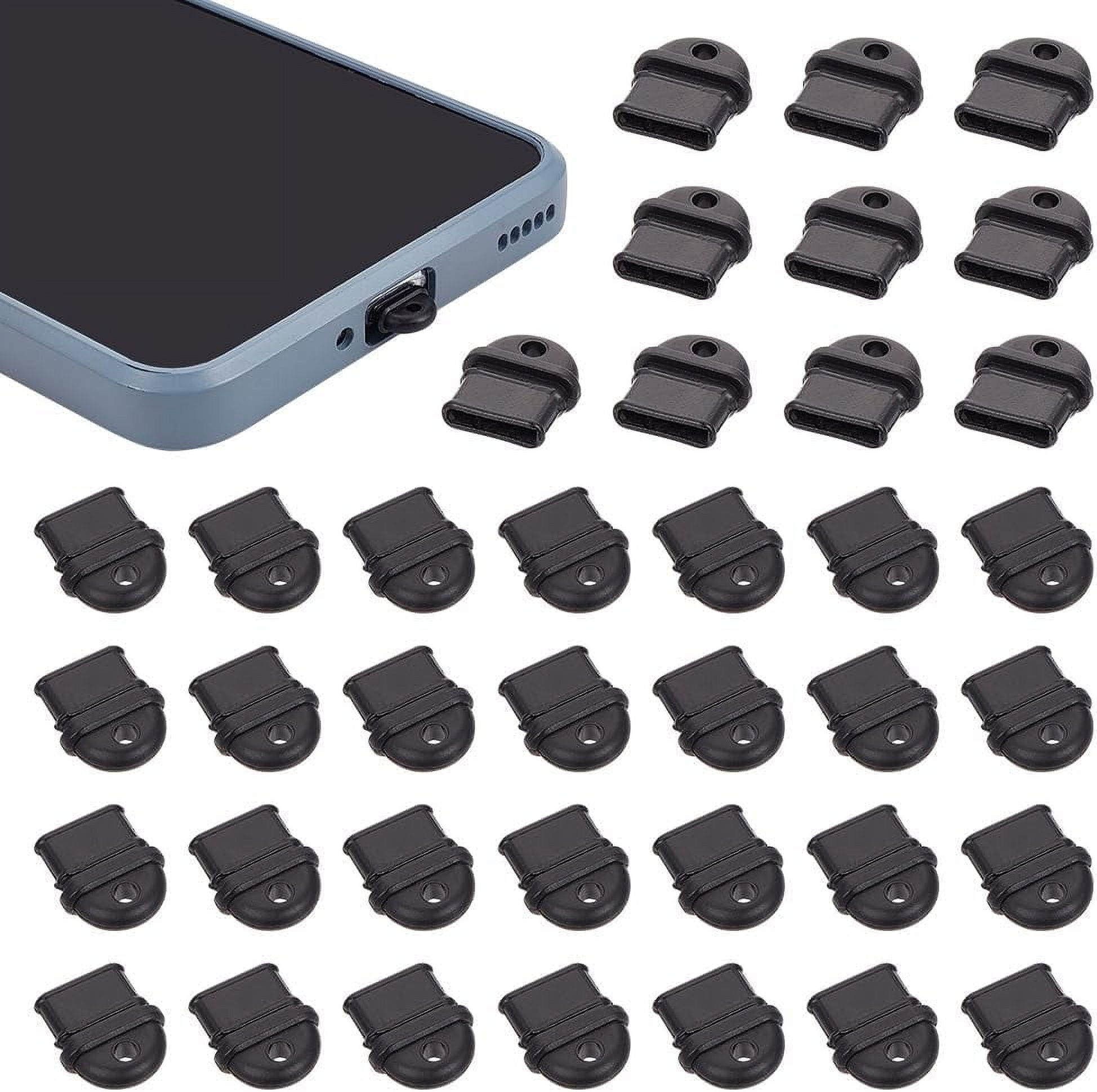 50Pcs USB C Port Dust Plugs USB Type C Anti Dust Plugs Cover Charging ...