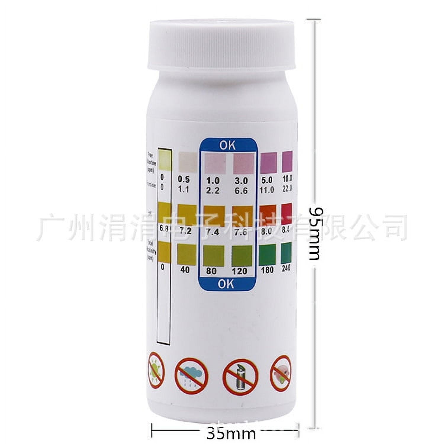 Kitandove Test Strips Paper 50Set Home Use Water Quality Testing ...