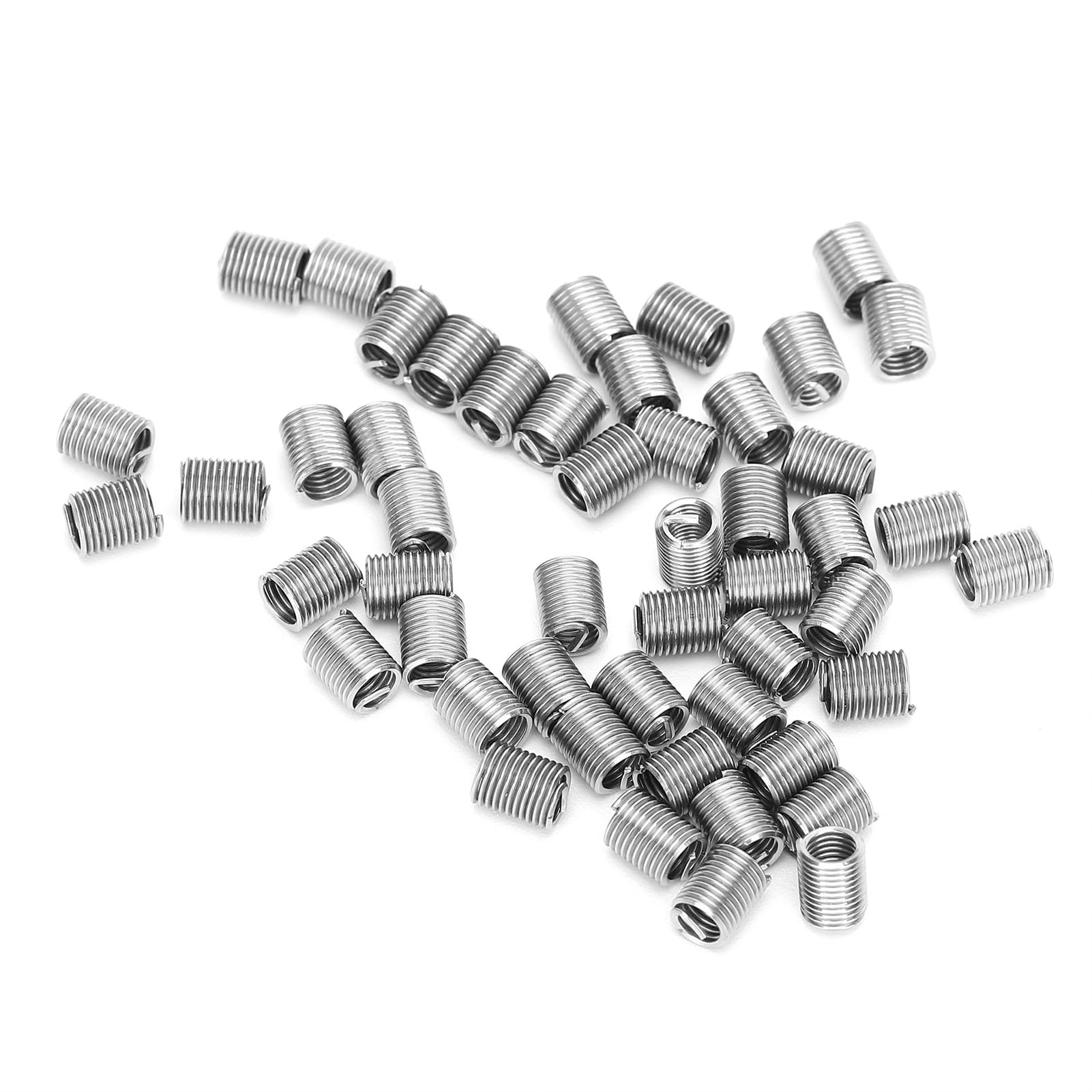 50Pcs Wire Thread Insert Screw Brace Bushing Repairing Protection Set ...