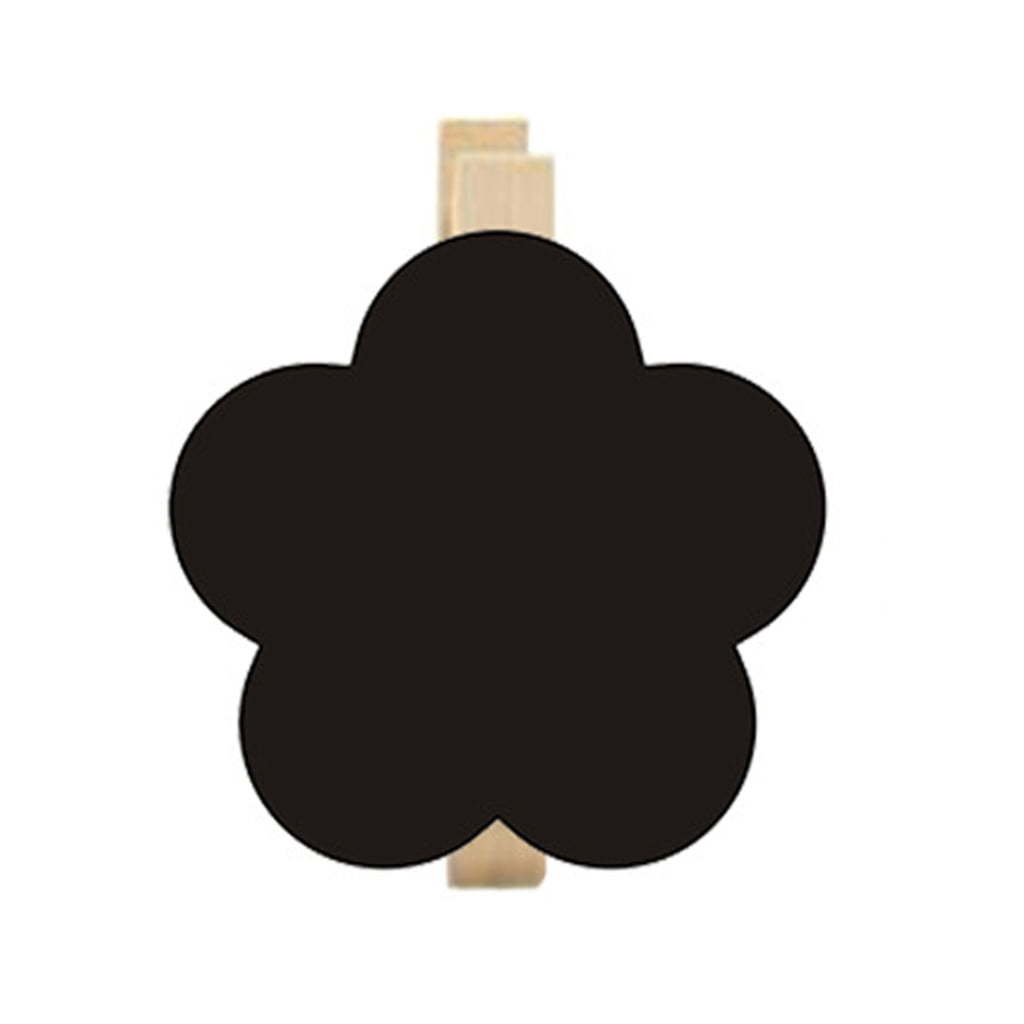 50Pcs Wood Chalkboard Clips for Food Label, Wood Message Board ...