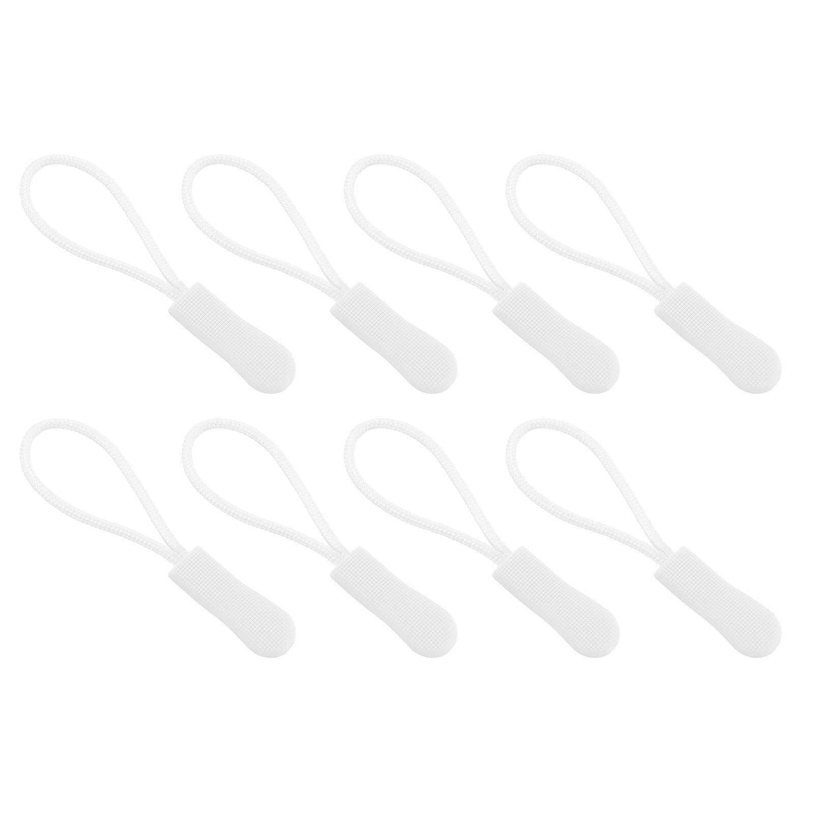 50Pcs Zipper Pulls Replacement, Zipper Pull Cord Extender, Fix Tab Tag ...