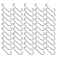 50Pcs/pack Fishing Aberdeen Hook High Carbon Steel Long Shank Carbon ...
