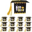 30 Pcs Graduation Candy Boxes 2024 Blue Congrats Grad Gift Box Treat ...