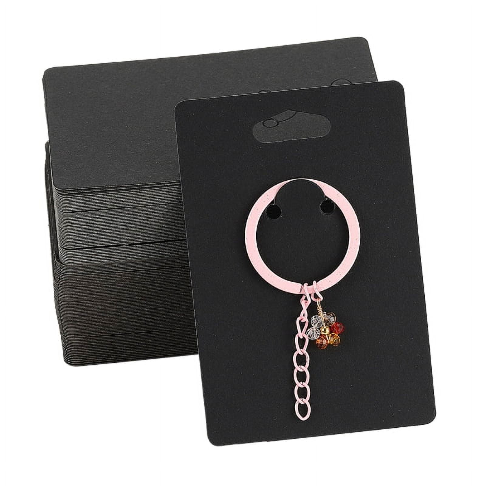 50pcs Keychain Display Cards Keychain Card Hold Cardboard for Keyring ...