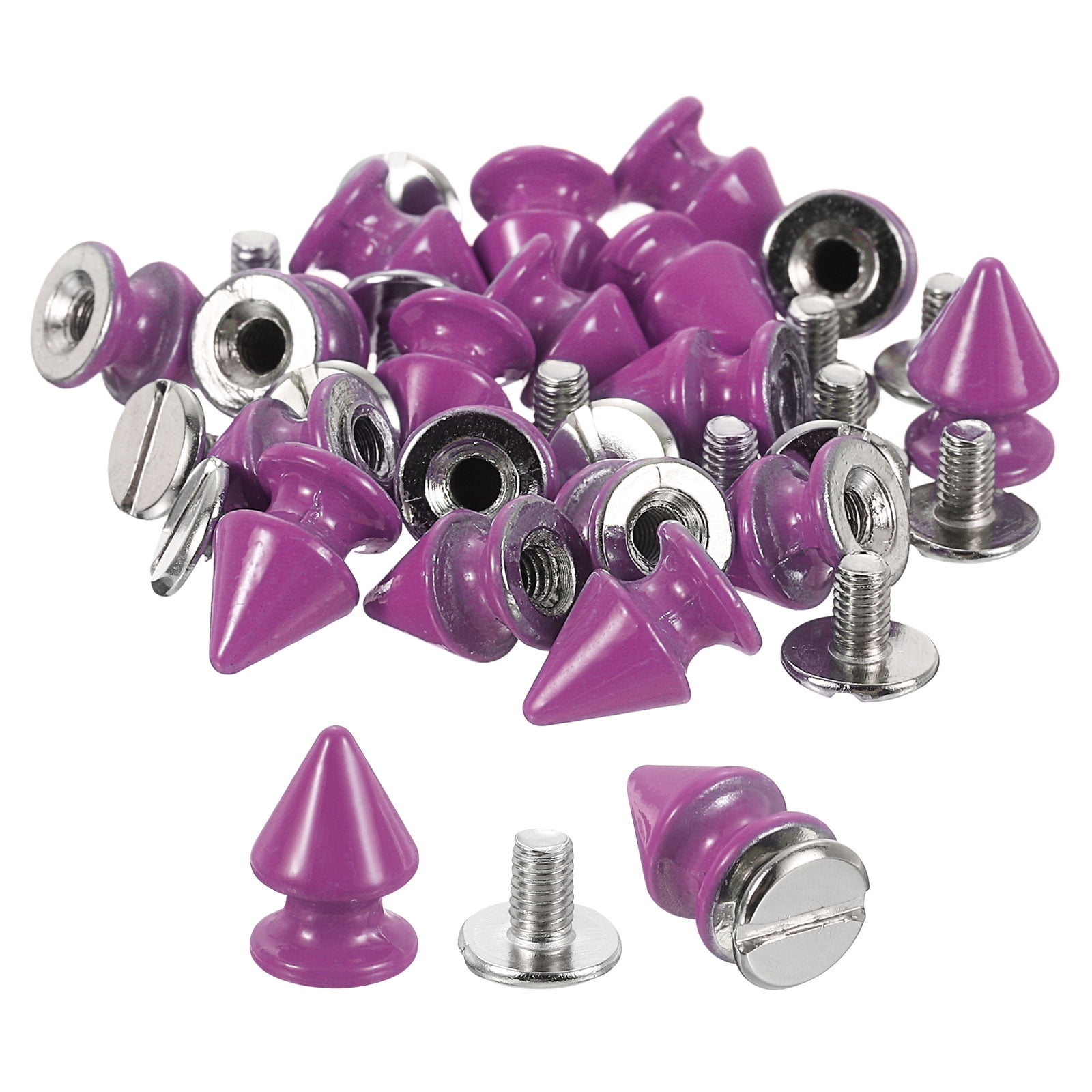 50Sets Cone Spike Stud Rivet, 8x12mm Screw Back Tree Studs and Spikes ...