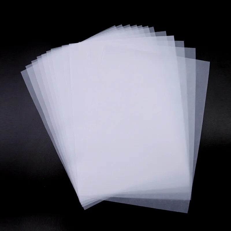 50Sheets A4 Tracing Paper White Translucent Sketching Paper Drawing ...