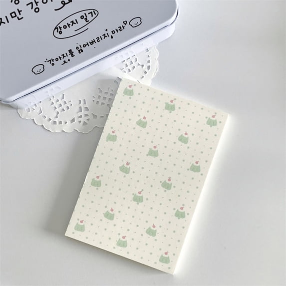 50Sheets Cartoon Notebook Tearable Message Note Pad Portable Non-sticky ...