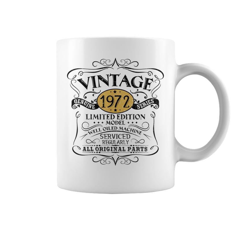 50Th Birthday Gift Men Women Original Design Coffee Mugs - Walmart.com