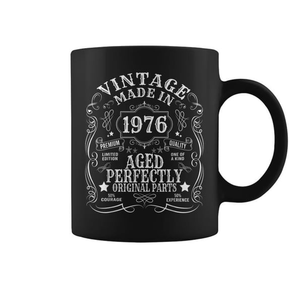 50Th Birthday Man Woman 50 Years 1976 Decorative Coffee Mugs - Walmart.com