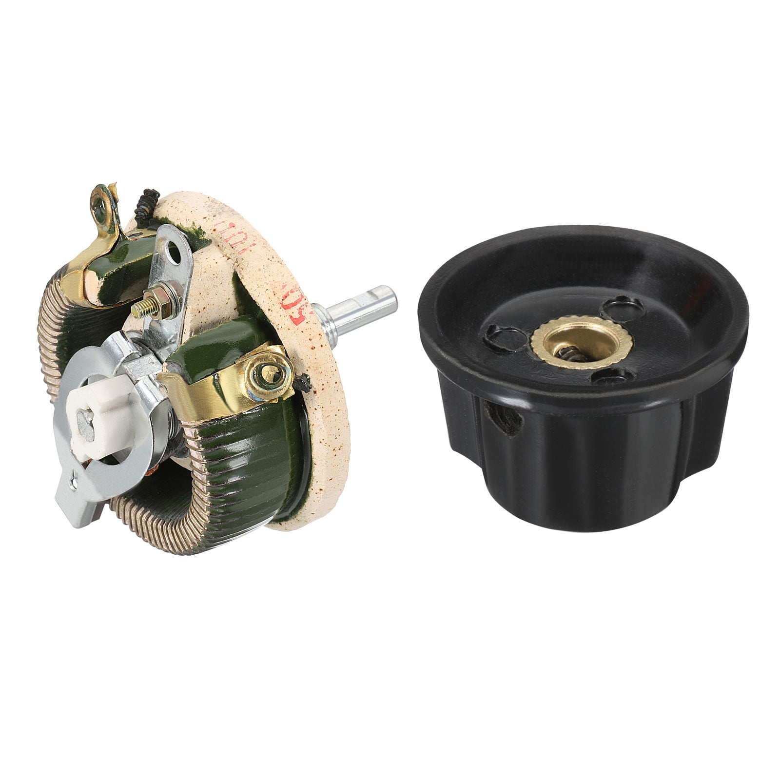 50W 1 Ohm Rheostat, Ceramic Rheostat Adjustable Resistor High Power ...