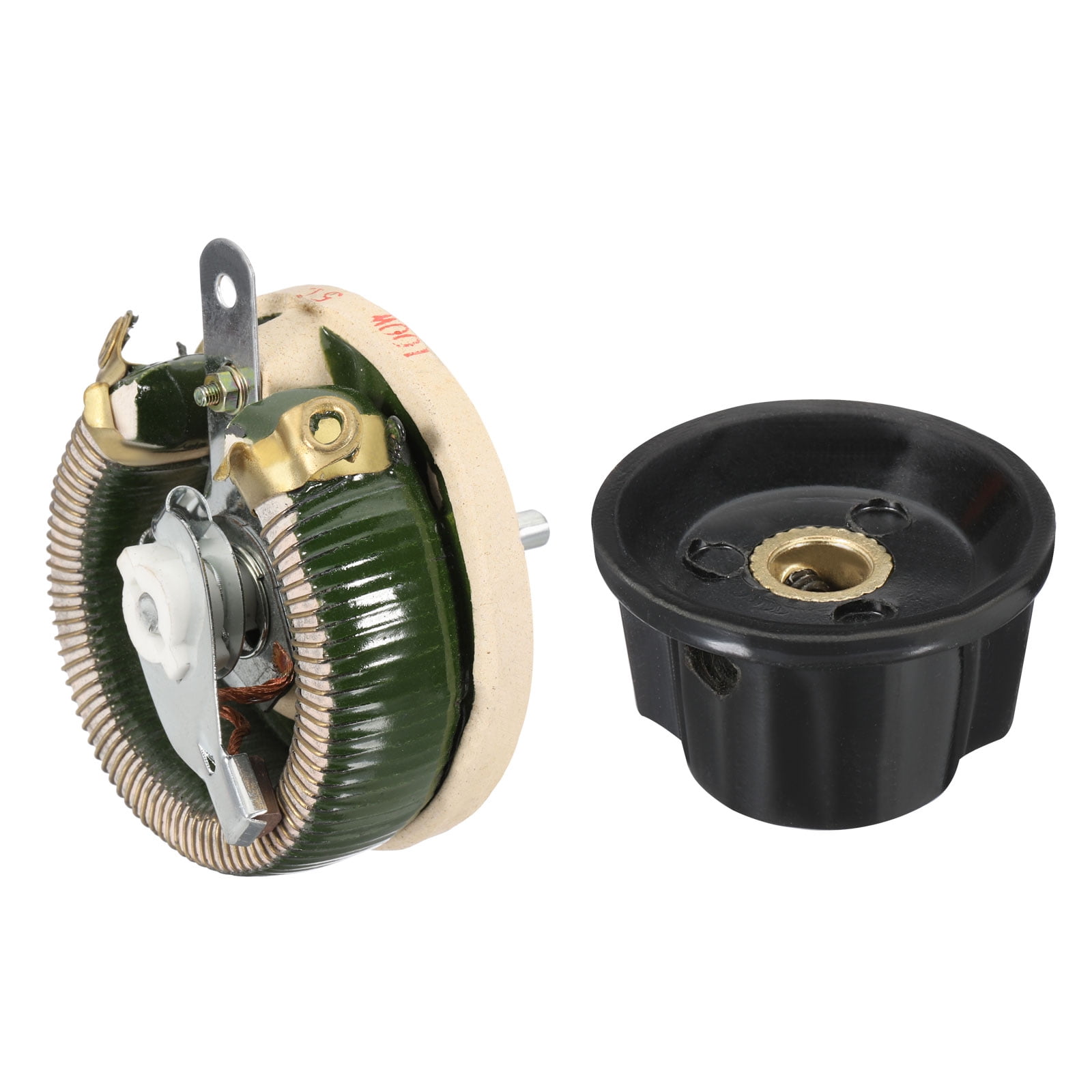 50W 1 Ohm Rheostat, Ceramic Rheostat Adjustable Resistor High Power ...