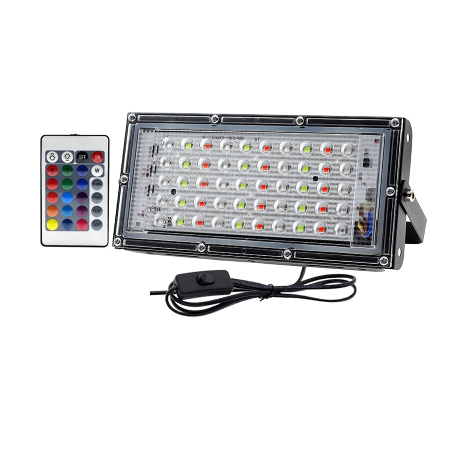 50W 100W LED RGB Flood Light IP65 Waterproof Outdoor Reflector Led ...