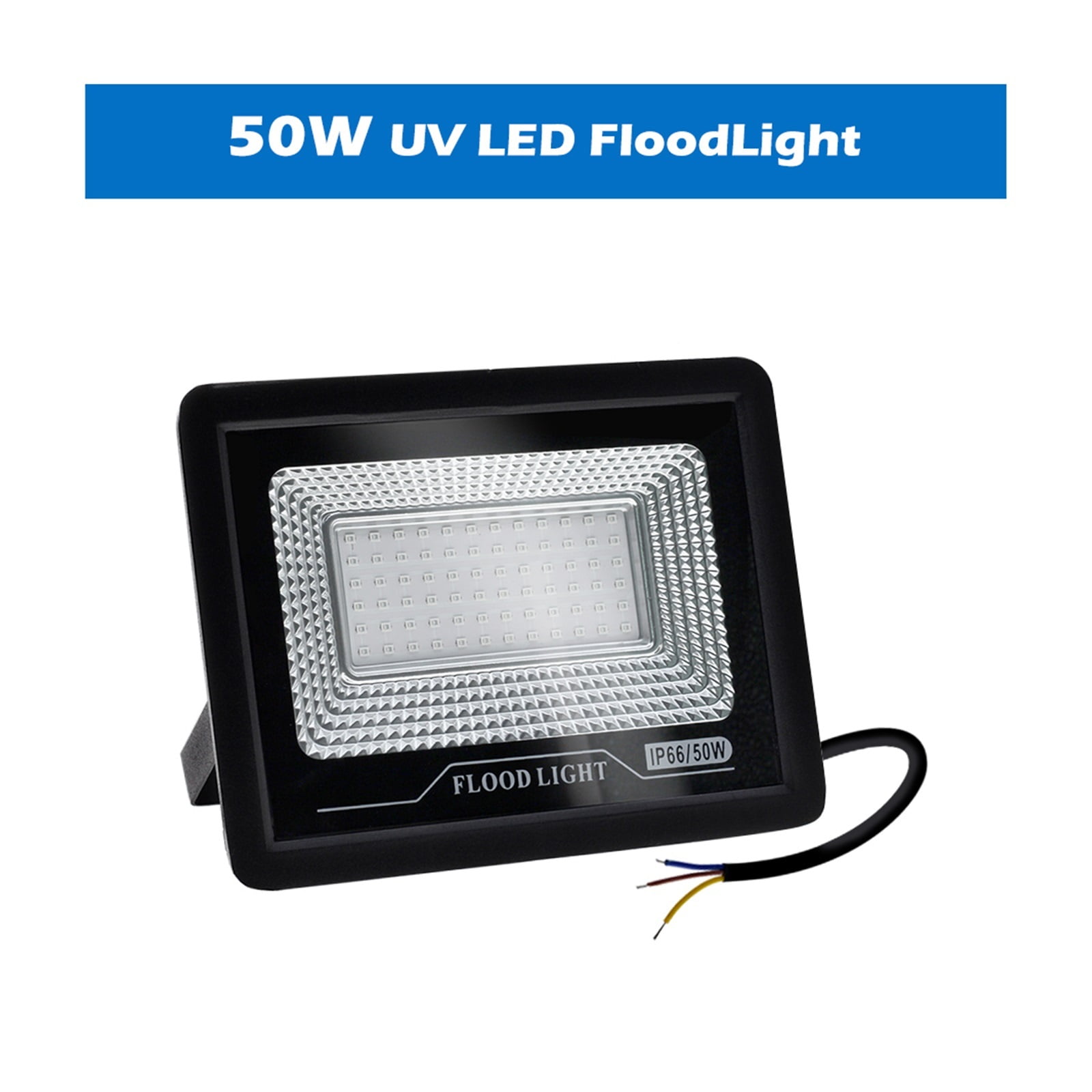 50W 100W LED UV Floodlight IP66 Waterproof Ultraviolet Fluorescent ...