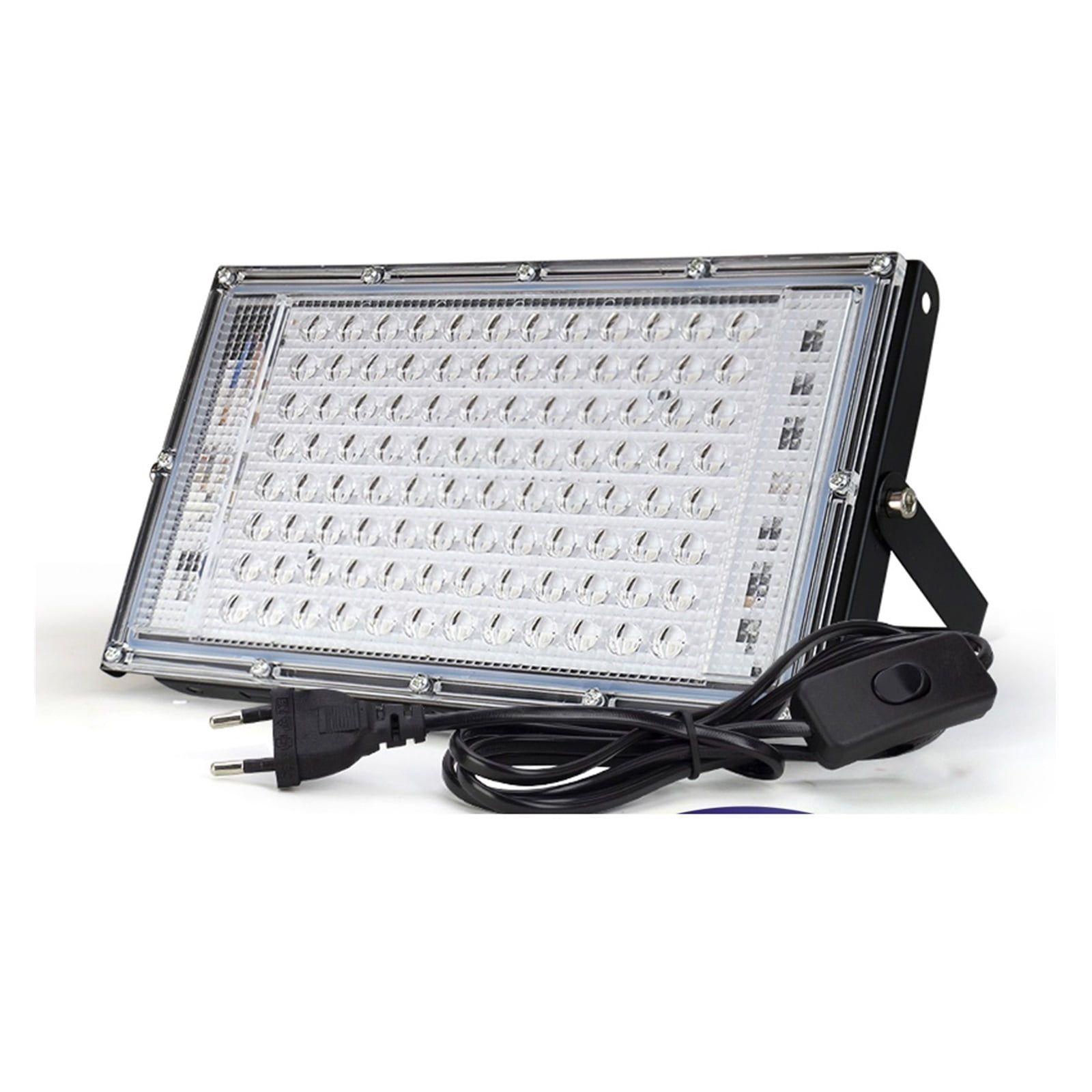 50W 100W UV LED Flood Light Indoor Outdoor Floodlight 395nm 400nm Ultraviolet Fluorescent Stage ...