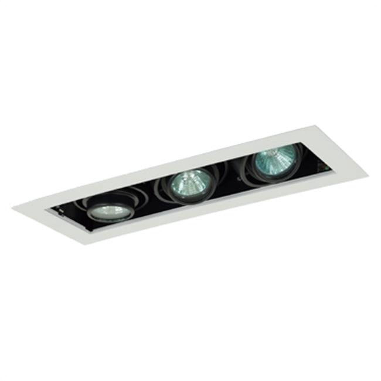 50W 4 Light Double Gimbal Remodel - White & Black - Walmart Business ...