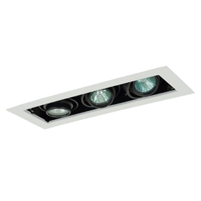 50W 4 Light Double Gimbal Remodel, White & Black - Walmart.com