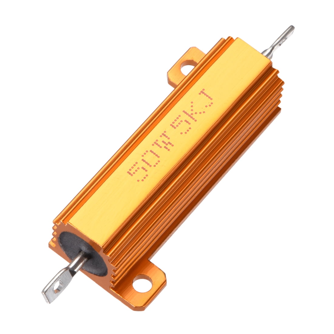 50W 5k Ohm Aluminium Housing Chassis Mount Wirewound Power Resistor ...