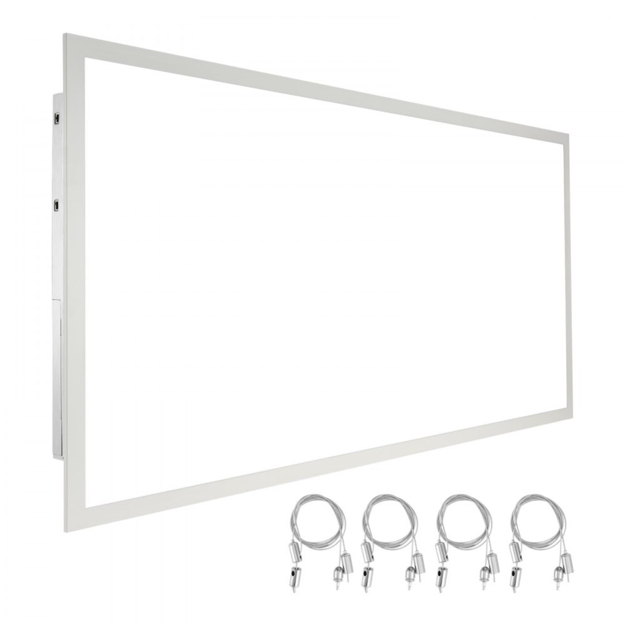 50W 6000LM 2x4 FT Ultra Thin LED Flat Panel Light, Adjustable Color ...