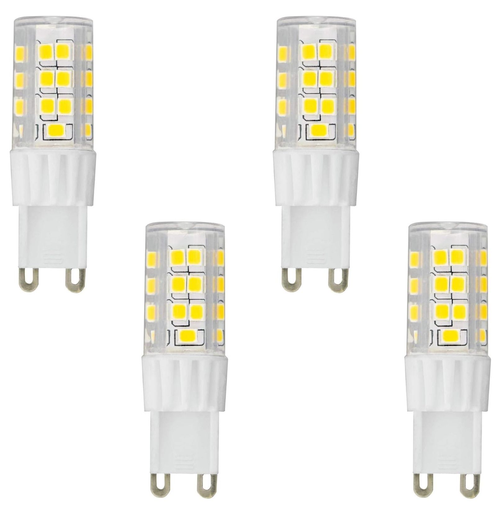 50W Equivalent 5W LED Dimmable G9 Base Bulb 4-Pack - Walmart.com