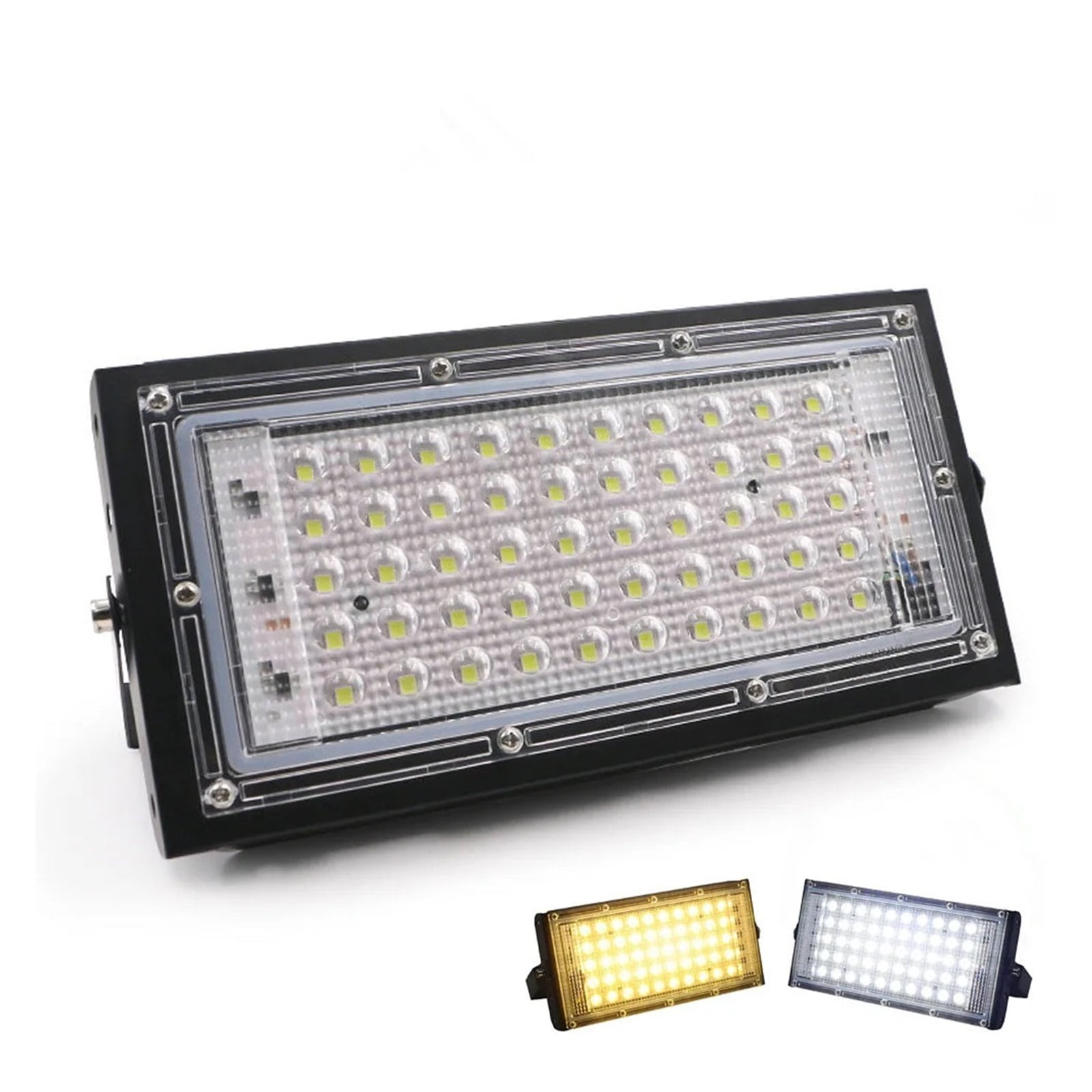 50W LED Flood Light IP65 Waterproof Floodlight Garden Square Street ...