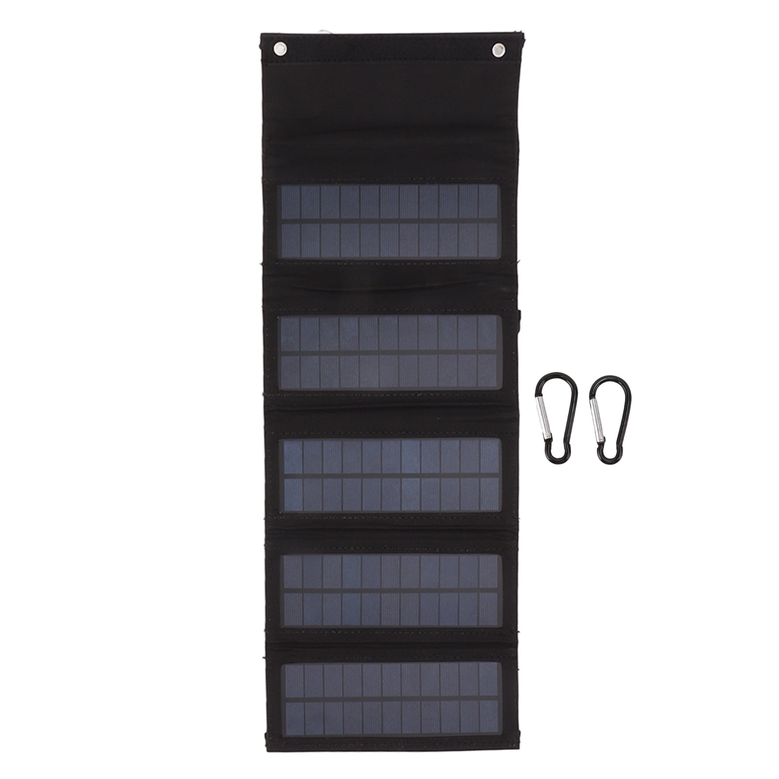 50W Portable Monocrystalline Silicon Solar Panel Bag – 5-Fold Design ...