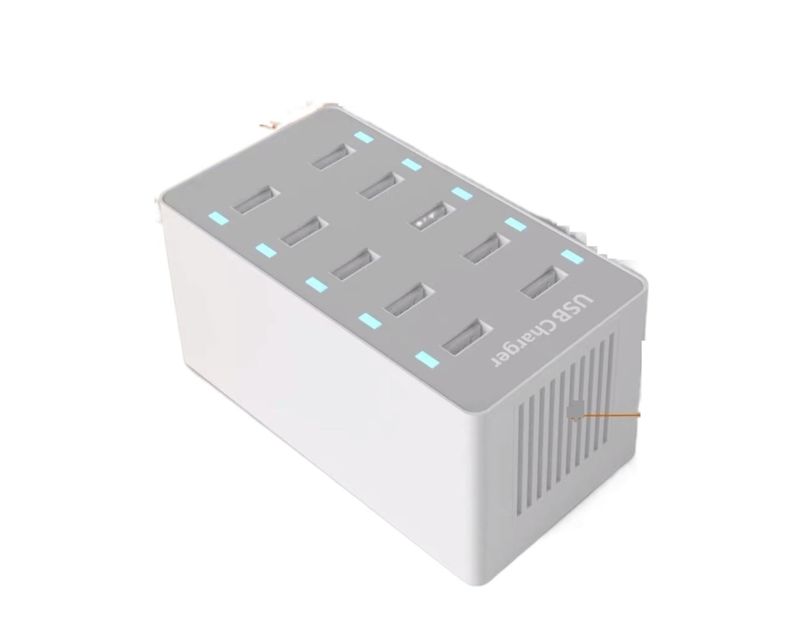 50W USB Charger 5V2.4A 10 Ports Multiple USB Charging Station Multi ...