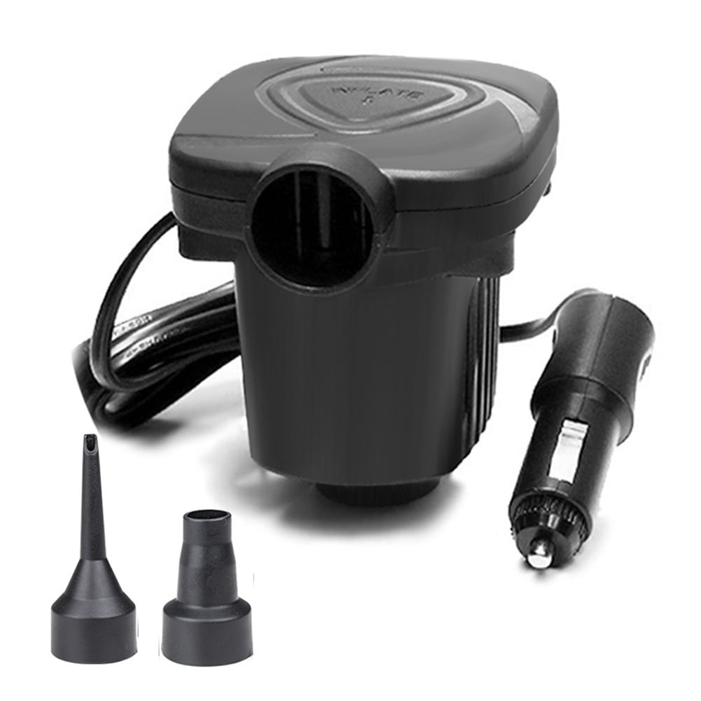 50W Vehicle Air Pump for Inflatables Air Mattress Pool Boat Electric ...