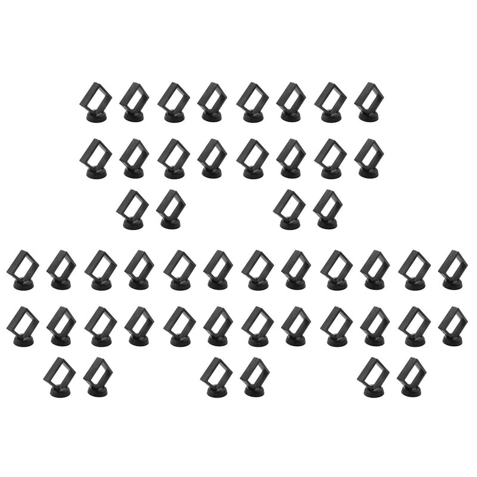 50X Coin Display Box 3D Floating Frame Display Holder with Stands for ...