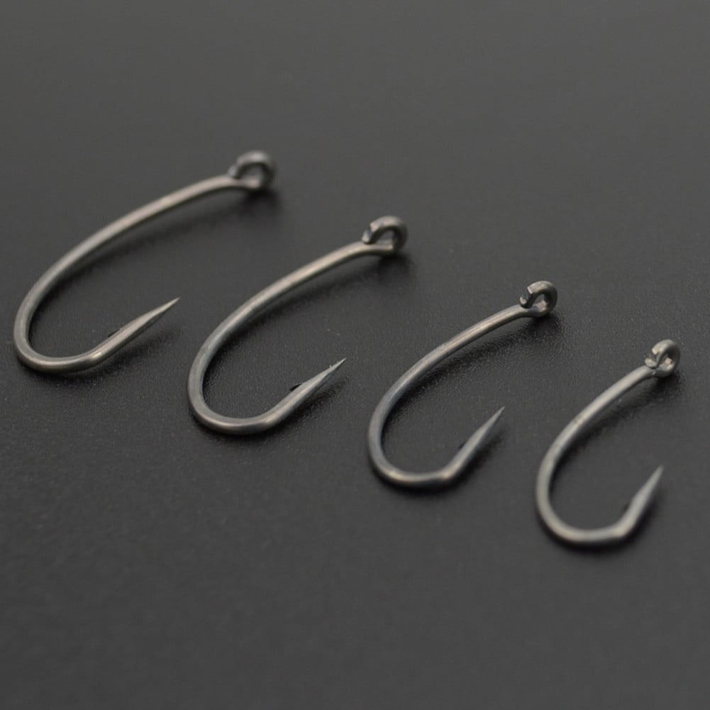 50X Curve Shank Professional Series Carp Hooks for Rigs Barbed Hook ...