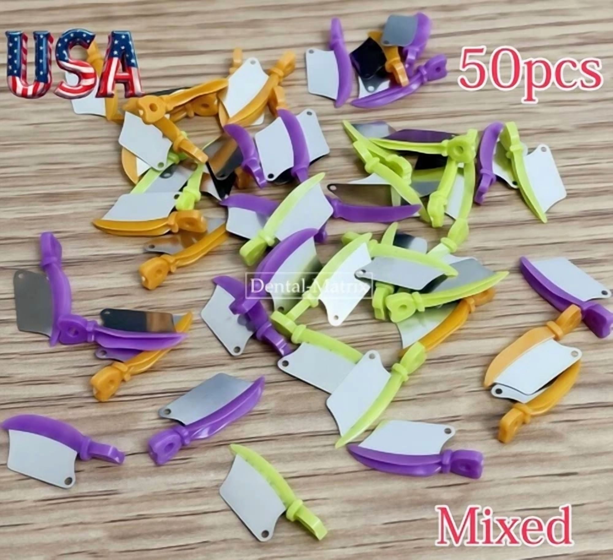 50X Diastema Wedges Dental Matrix Fender Prep Interproximal Wedge Guard ...