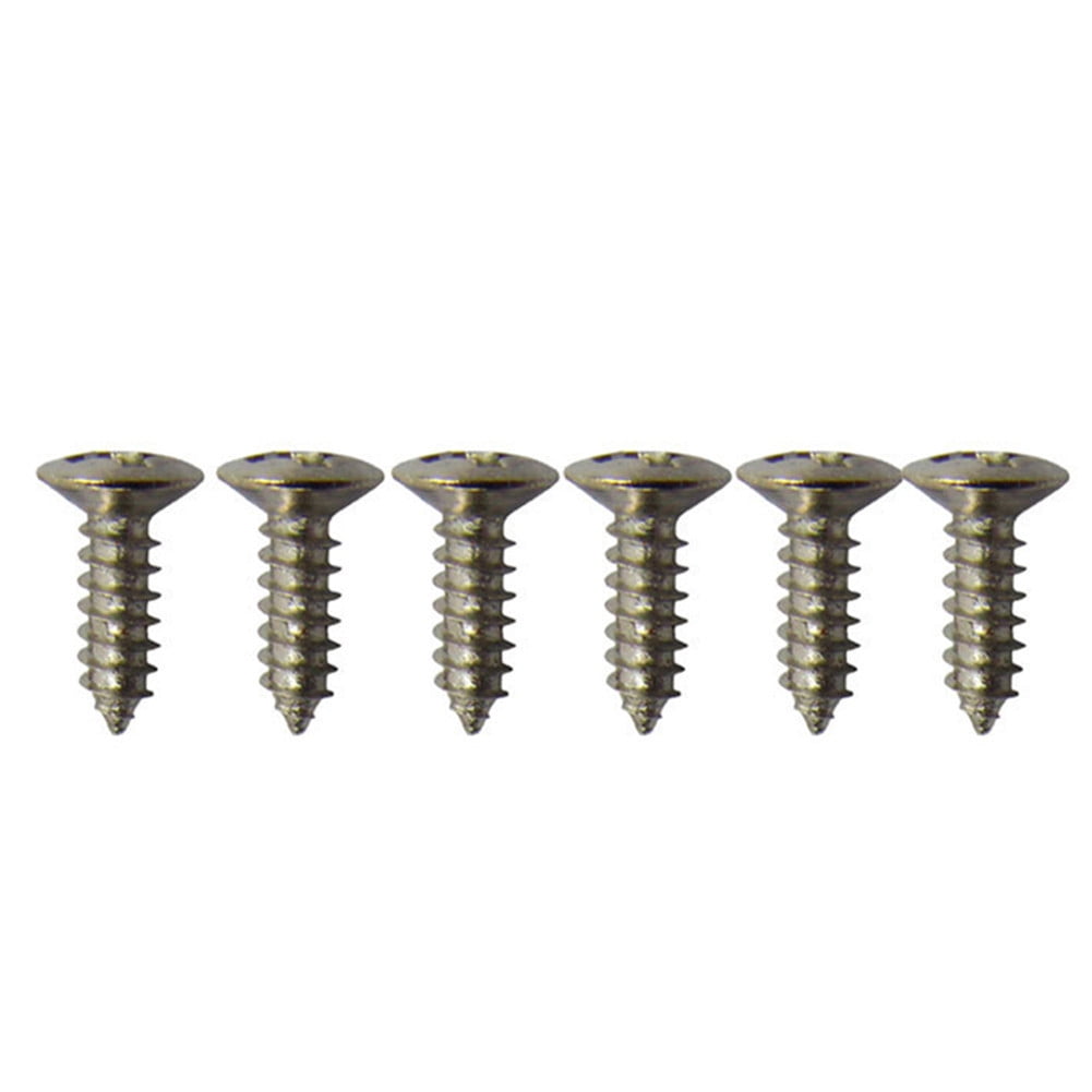 50X Replacement Electric Guitar Pickguard Screws For Fender Strat/Tele ...